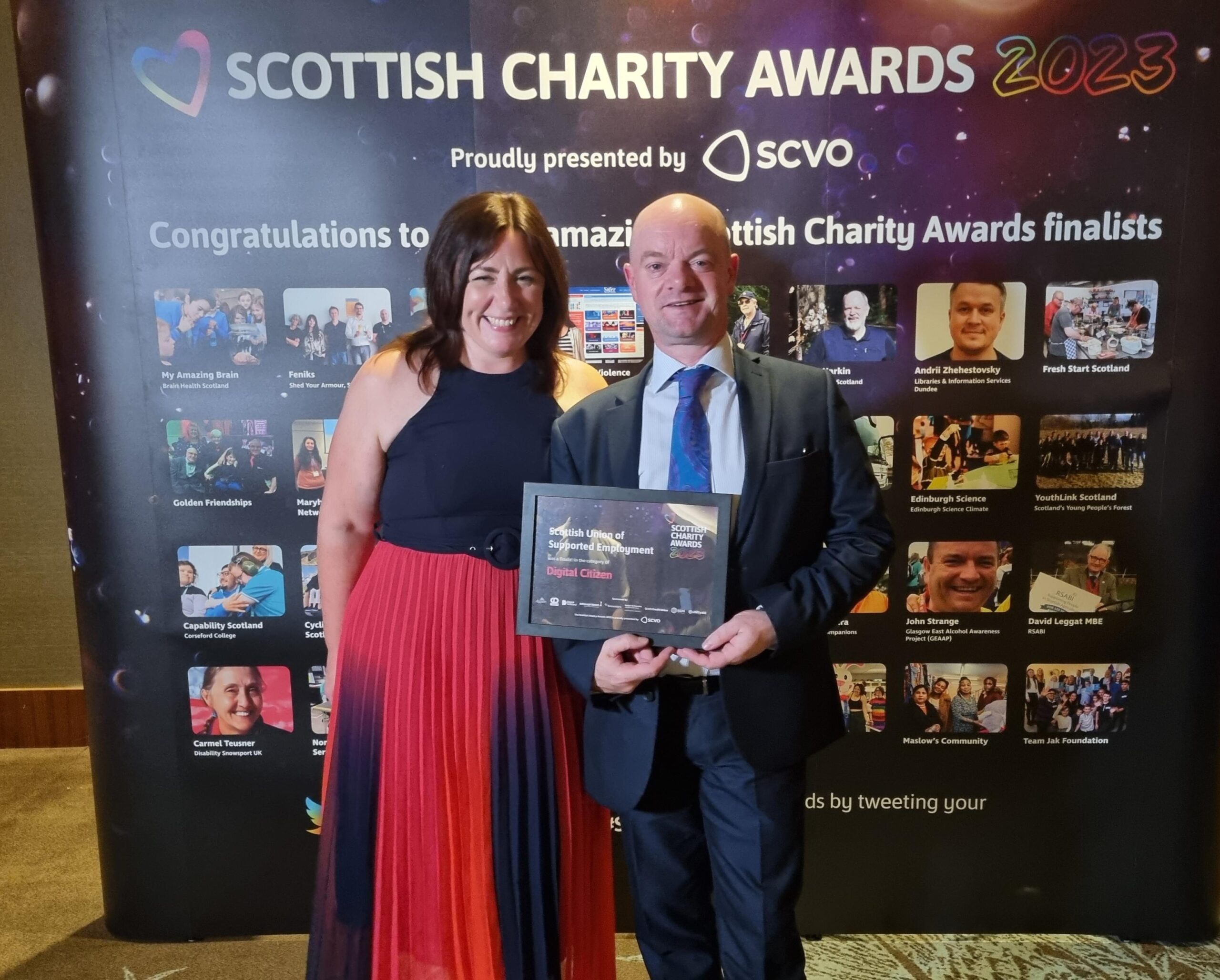 Scottish Charity Awards - SUSE - Scottish Union of Supported Employment